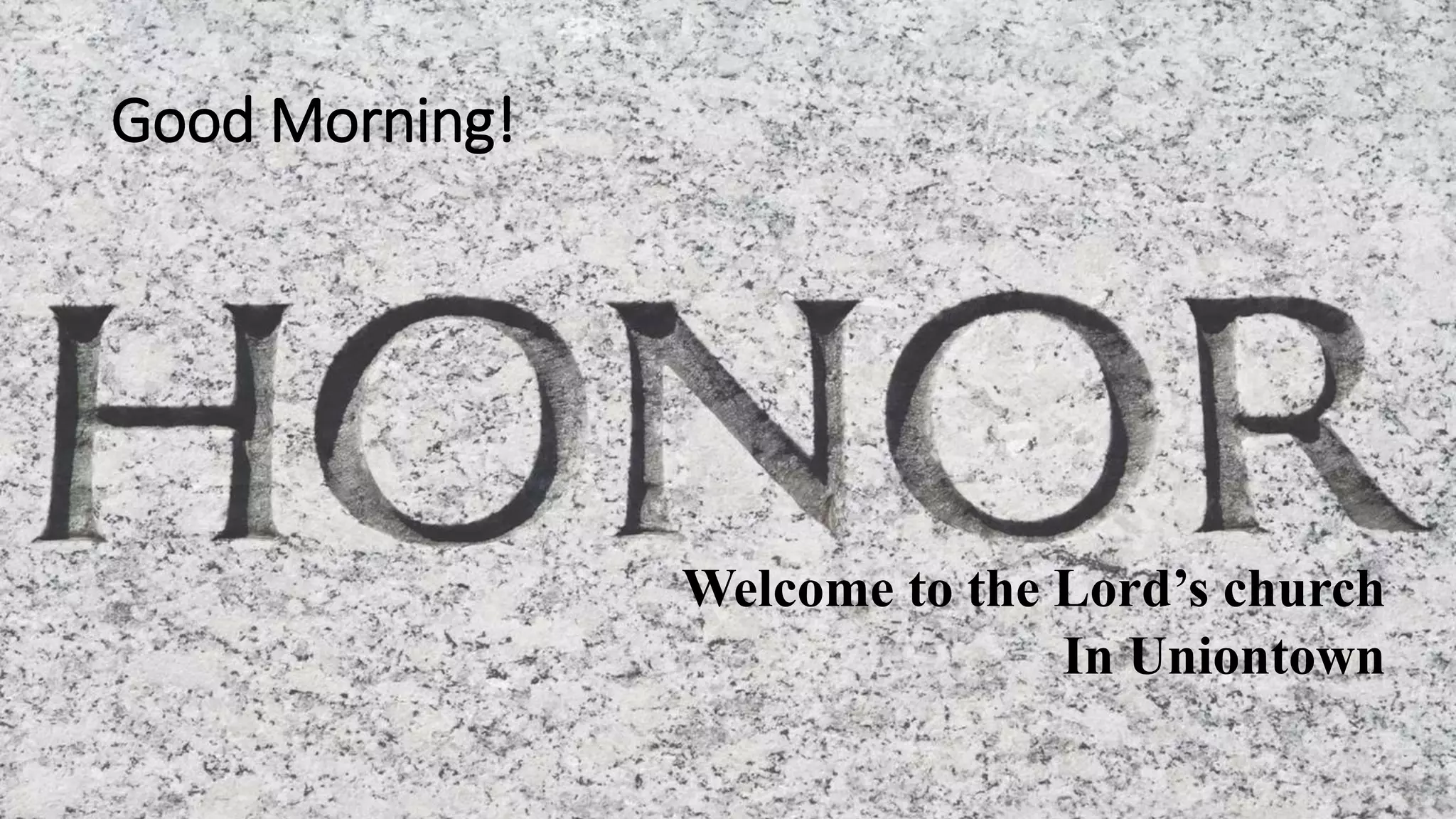 L01 biblical honor | PPTX