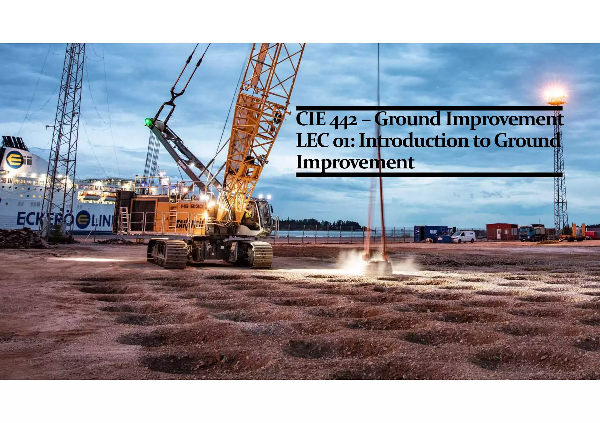L01 Ground Improvement - Introduction & Need for GI.pdf | Civil ...