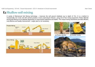 L01 Ground Improvement - Introduction & Need for GI.pdf | Civil ...