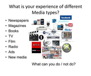 L01 introduction to AS Media Studies | PPT