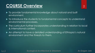 L01 introduction class ecology | PPT