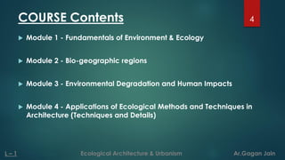 L01 introduction class ecology | PDF