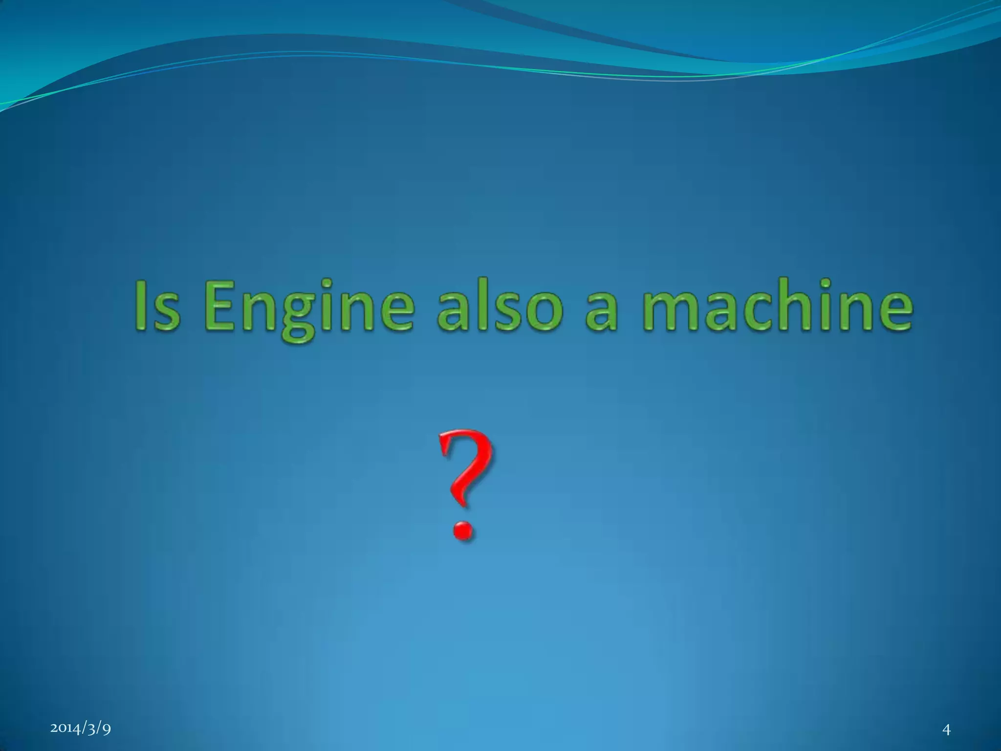 machine and mechanisms | PPTX