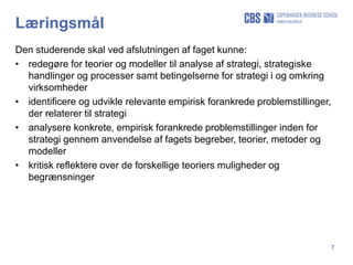L01 strategi som design | PPT