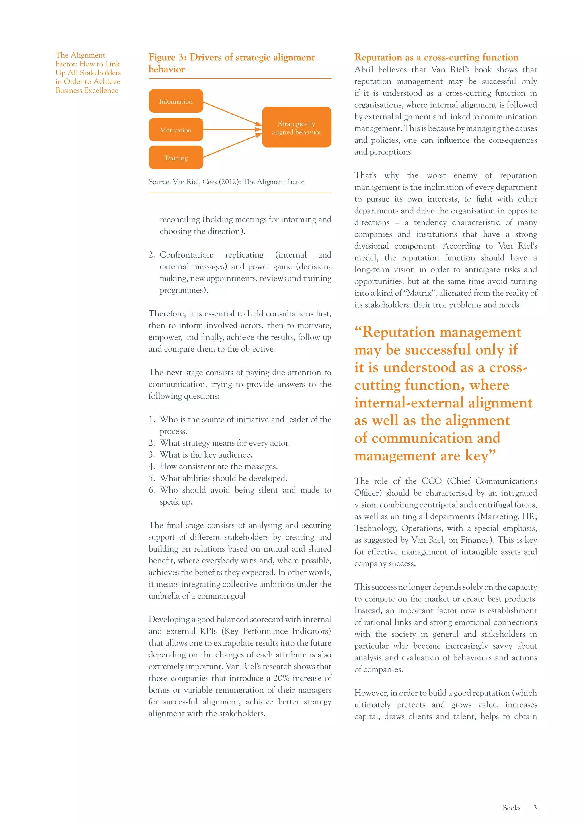 The Alignment Factor - Cees B. M. Van Riel | PDF