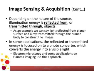 COM2304: Digital Image Fundamentals - I | PPT