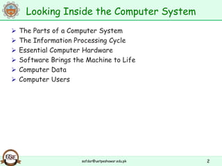 presentation on parts of computer | PPT