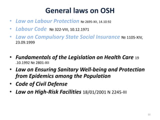 L02-03 Management of Occupational Safety and Health (M-OSH) | PDF