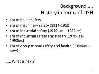L02-03 Management of Occupational Safety and Health (M-OSH) | PDF ...