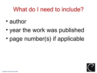 Harvard referencing system | PPT