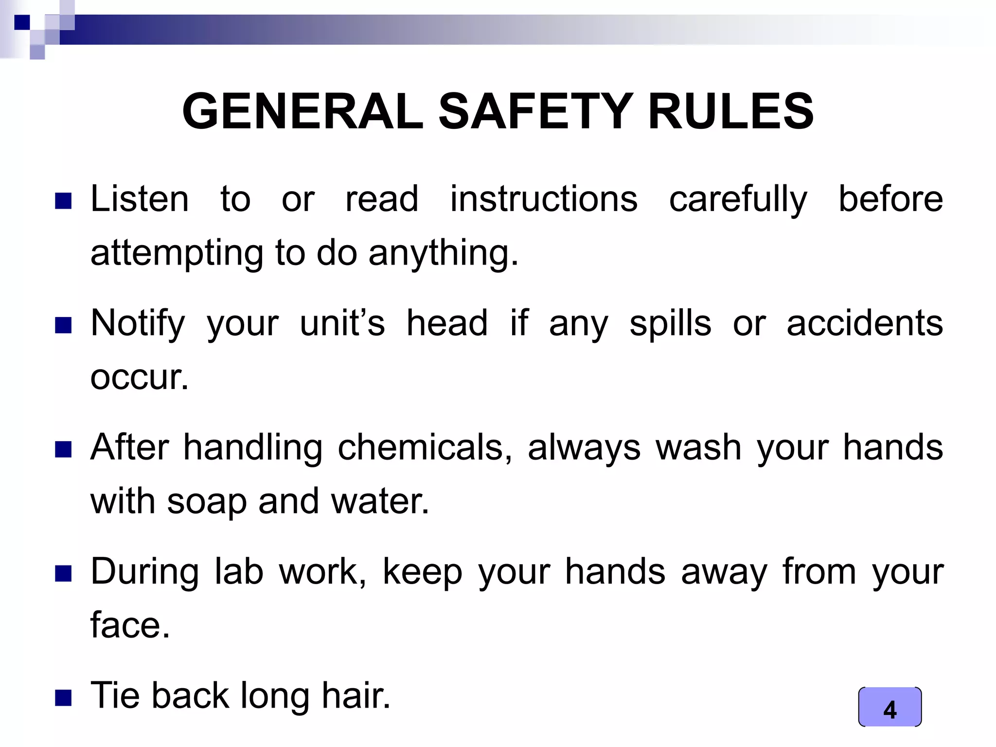 Medical Microbiology Laboratory (occupational safety) | PDF