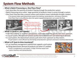 System Flow Methods with Matt Hansen at StatStuff | PPT