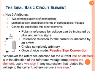 L02 circuit+analysis i (1) | PPTX | Gas and Electric | Home Utilities