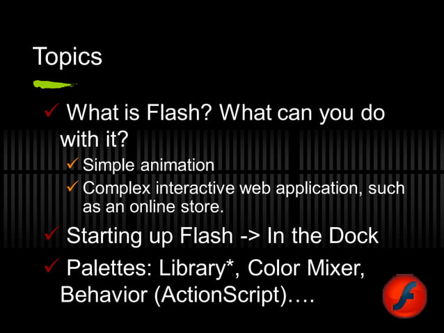 LESSON 2 - Flash Animation | PDF