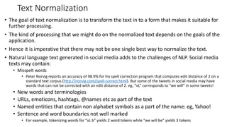 Natural Language Processing: L02 words | PPT
