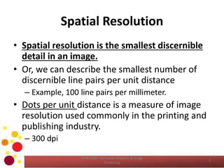 Digital Image Fundamentals - II | PPTX