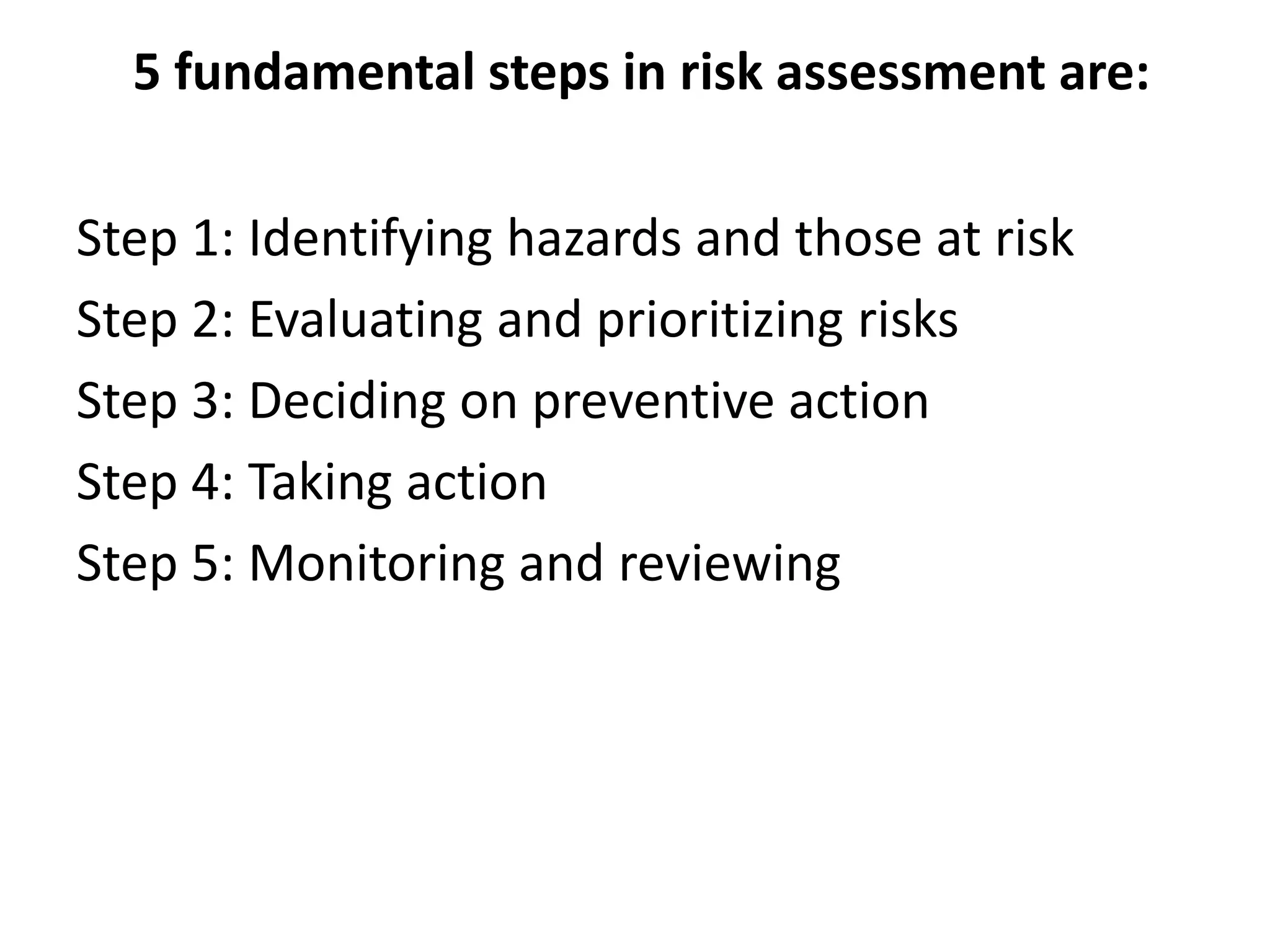 Lecture 02. OSH Risk Assessment | PDF