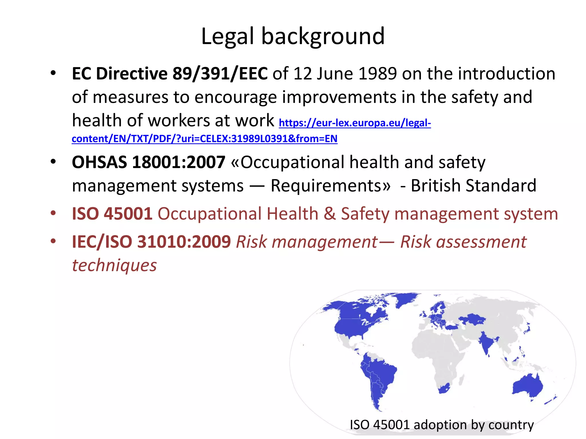 Lecture 02. OSH Risk Assessment | PDF