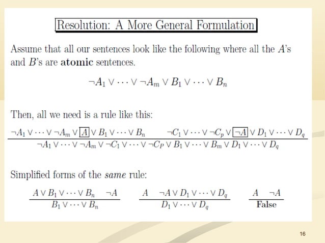 L03 ai - knowledge representation using logic | PPT | Programming ...
