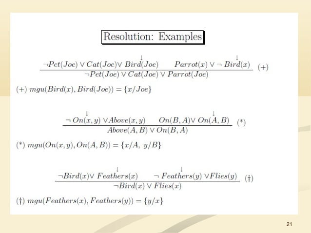 L03 ai - knowledge representation using logic | PPT | Programming ...