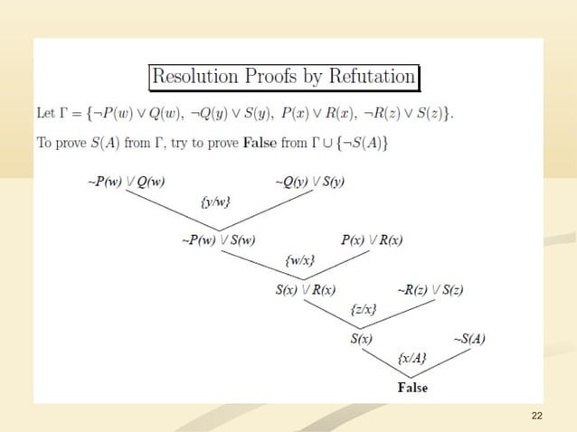 L03 ai - knowledge representation using logic | PPT | Programming ...