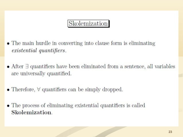 L03 ai - knowledge representation using logic | PPT | Programming ...