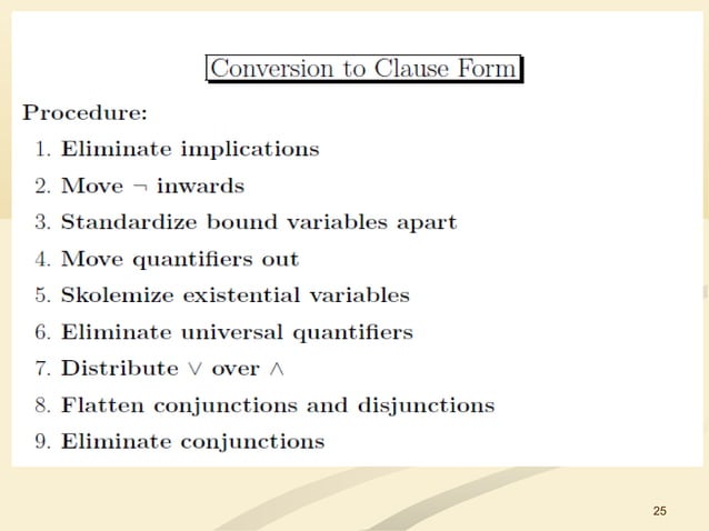 L03 ai - knowledge representation using logic | PPT | Programming ...
