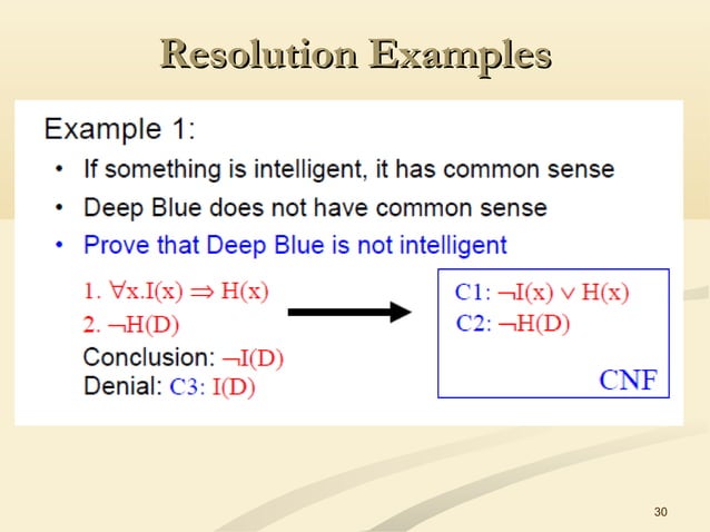 L03 ai - knowledge representation using logic | PPT | Programming ...