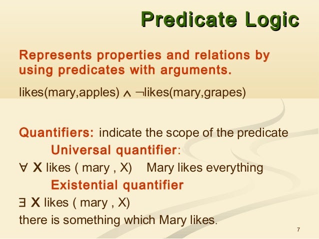 L03 ai - knowledge representation using logic