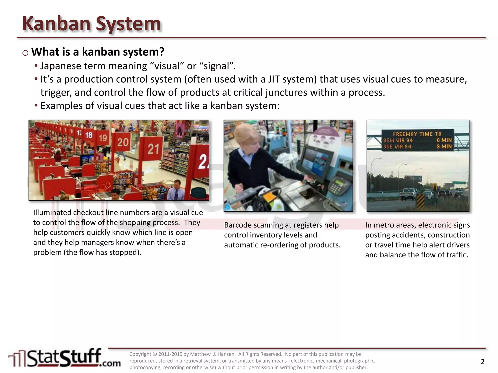 Kanban Systems with Matt Hansen at StatStuff | PPT