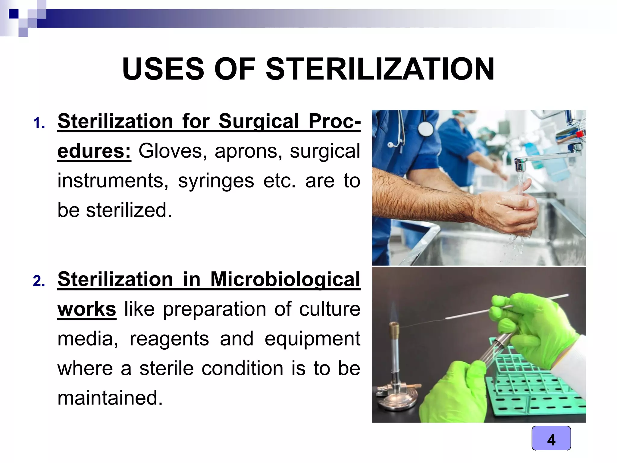 Medical Microbiology Laboratory (sterilization and disinfection) | PDF