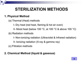 Medical Microbiology Laboratory (sterilization and disinfection) | PDF