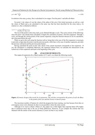 Numerical Solution for the Design of a Ducted Axisymmetric Nozzle using Method of ...