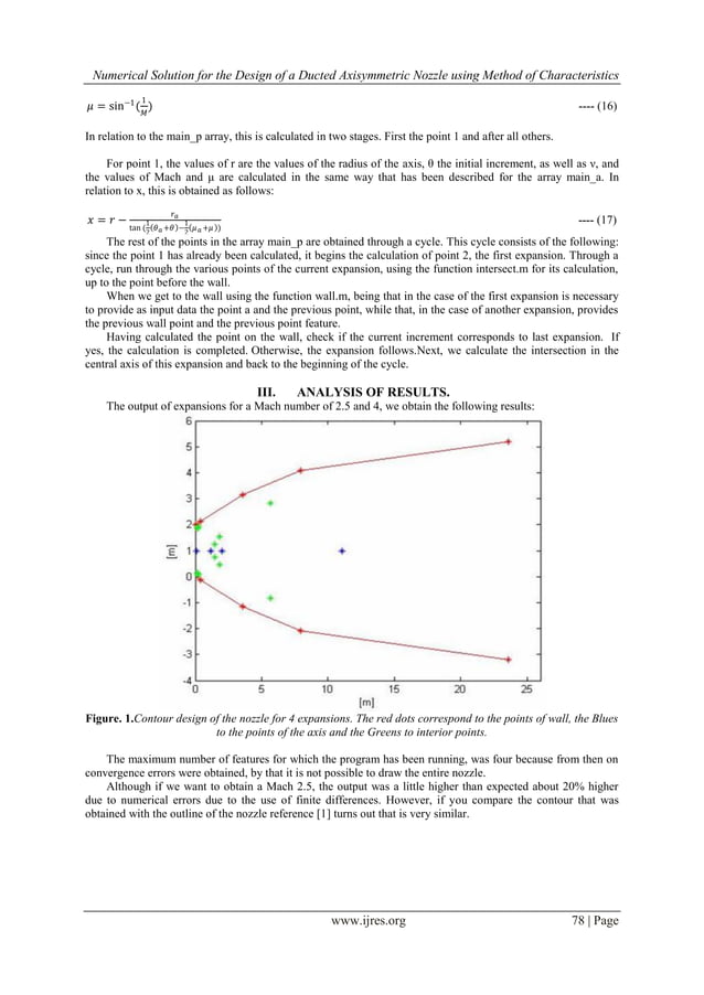 Numerical Solution for the Design of a Ducted Axisymmetric Nozzle using ...