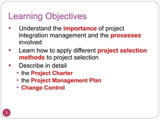 L03 integration management | PPT