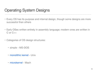 L03SystemCalls.pdf all about system call in os | PDF | Operating ...
