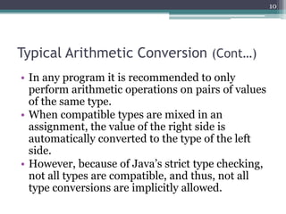 COM1407: Type Casting, Command Line Arguments and Defining Constants | PPT