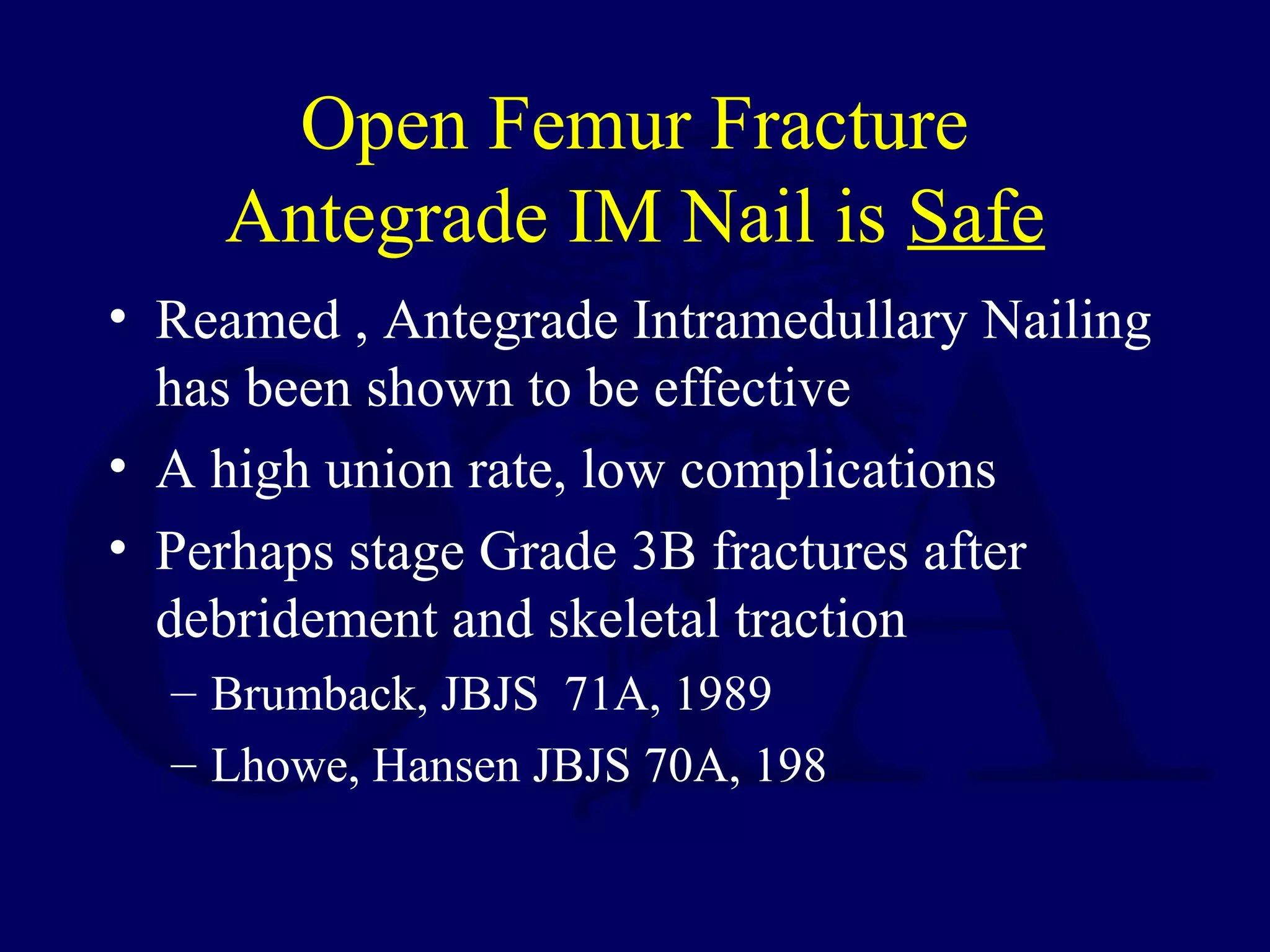 L04 femur shaft, st fx | PPT