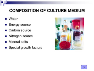 Medical Microbiology Laboratory (culture media classification) | PDF