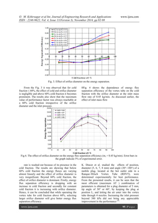 Effect of Geometric Modifications on the Performance of Vortex Tube - A ...