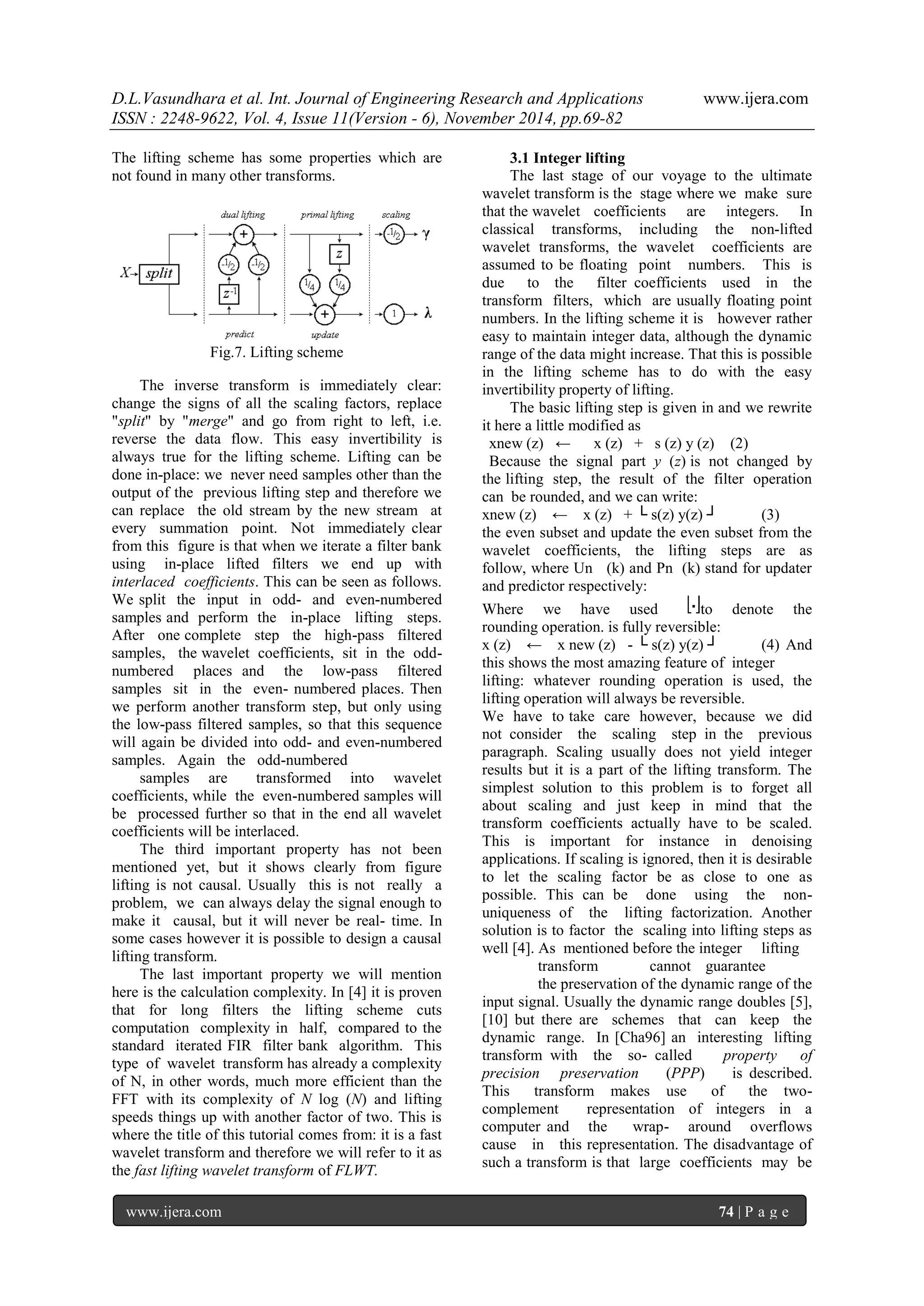 Low Memory Low Complexity Image Compression Using HSSPIHT Encoder | PDF