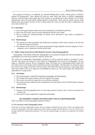 Secure Internet Voting System | PDF