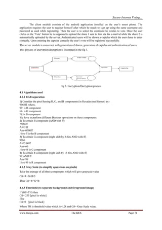 Secure Internet Voting System | PDF