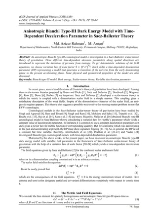 Anisotropic Bianchi Type-III Dark Energy Model with Time-Dependent Deceleration Parameter in ...
