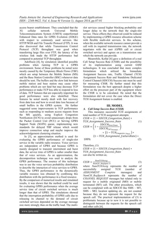 Evaluation of CSSR with Direct TCH Assignment in Cellular Networks | PDF