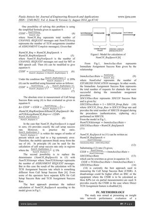 Evaluation of CSSR with Direct TCH Assignment in Cellular Networks | PDF