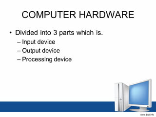 CSS L04 - Integral Parts of the Computer System | PDF
