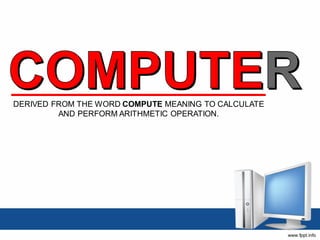 CSS L04 - Integral Parts of the Computer System | PDF