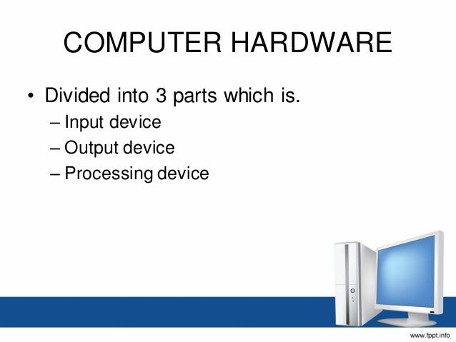 CSS L04 - Integral Parts of the Computer System