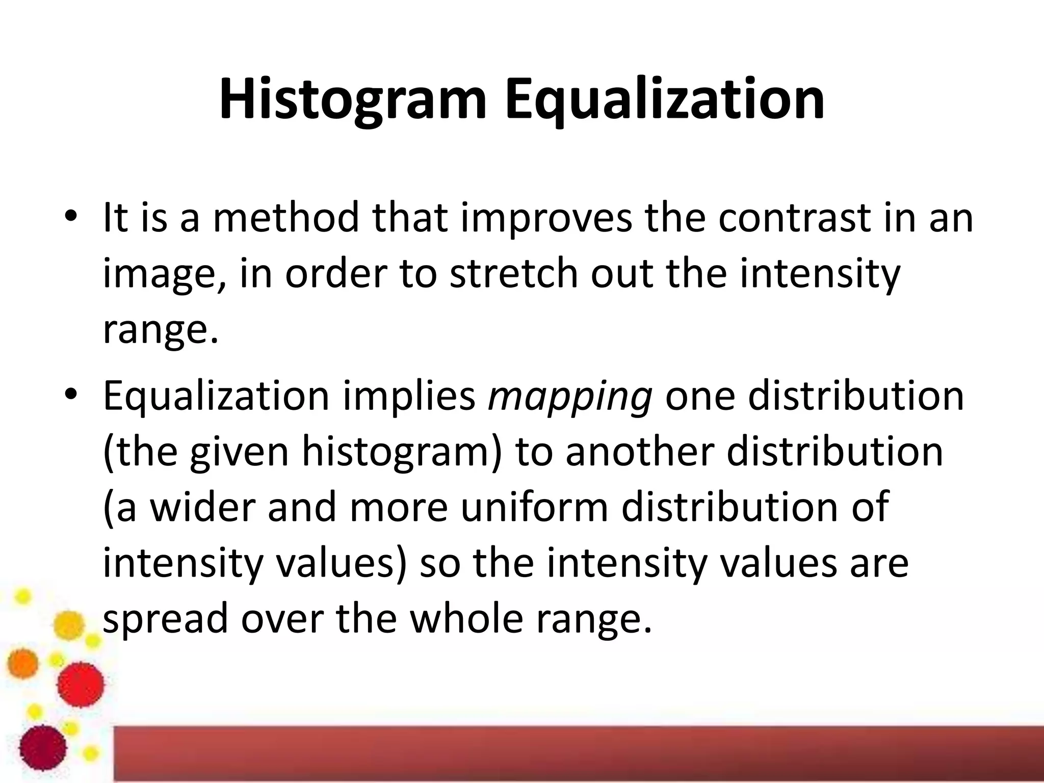 COM2304: Intensity Transformation and Spatial Filtering – I (Intensity ...